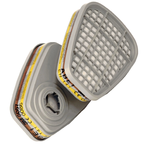 Filtri incapsulati "ABE1" per semimaschere e/o maschere integrali 3M ...