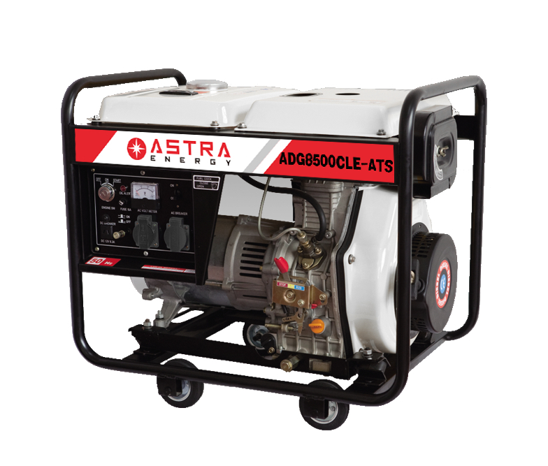 Gruppo elettrogeno diesel 8,5 kVA - ADG8500CLE monofase / ADG8500TCLE ...