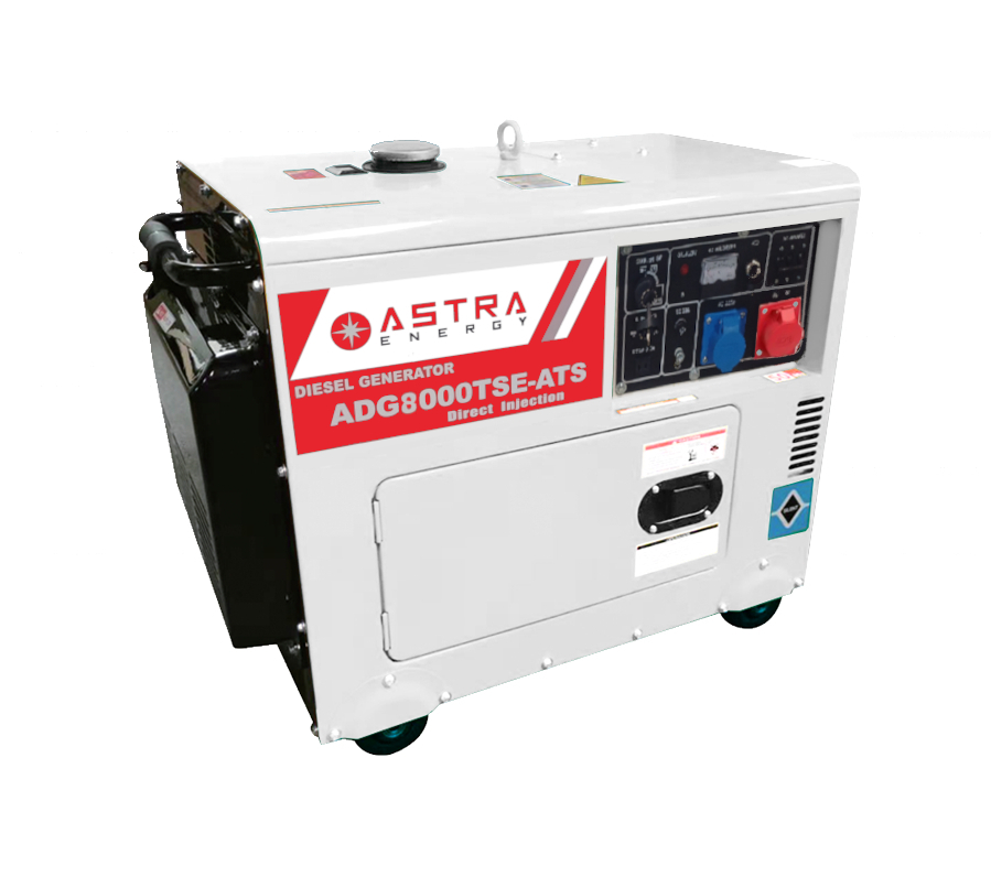 Gruppo elettrogeno diesel 8 kVA - ADG8000SE / ADG8000TSE ATS | Cenigomma