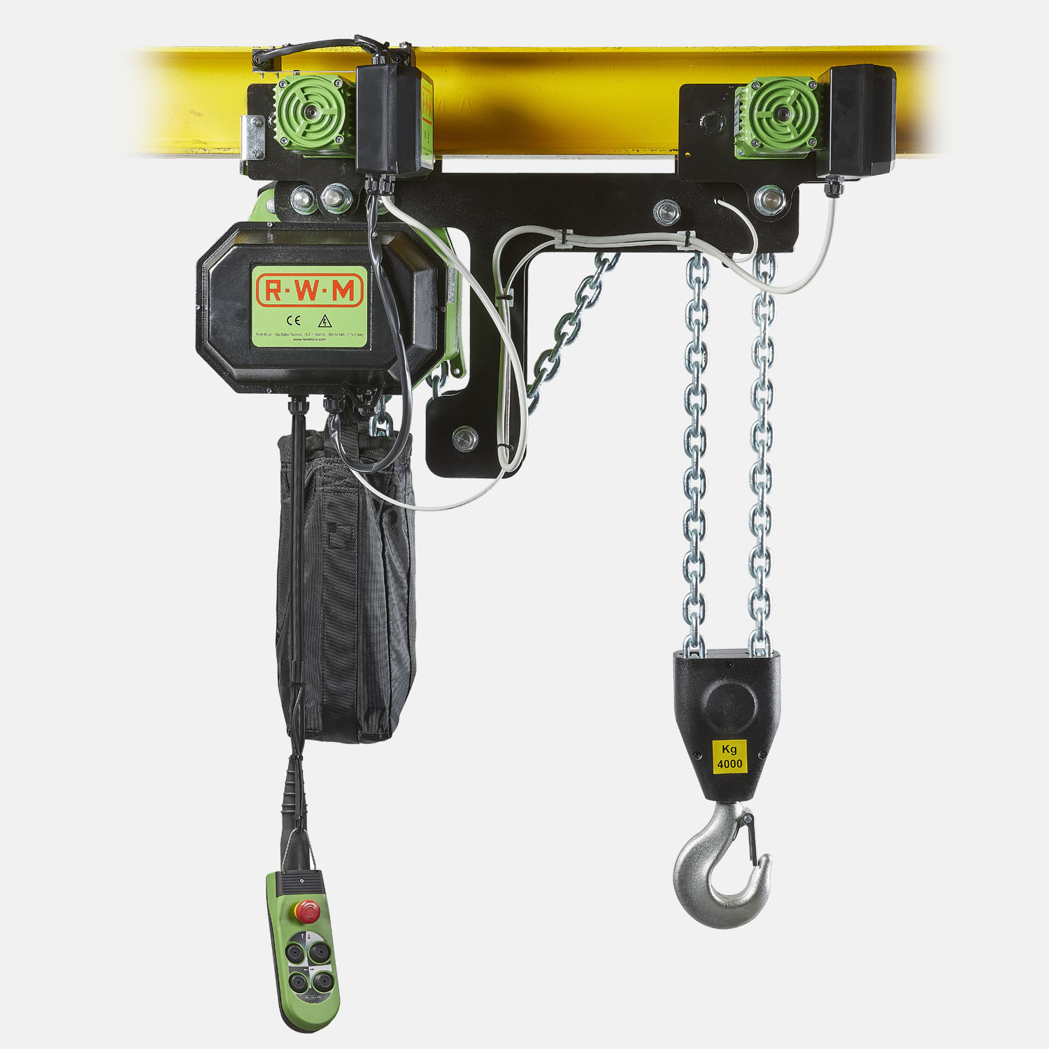 Paranco Ribassato RE Configurazione elettrico | Arroweld Utensileria