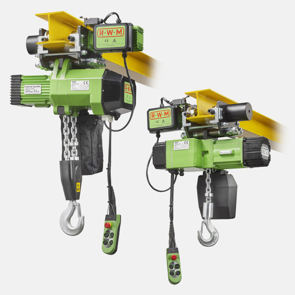 Paranco serie WR- CE Configurazione carrello elettrico | Arroweld ...